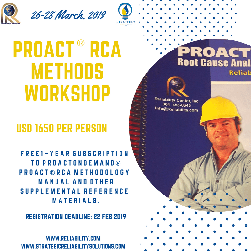 PROACT RCA Methods Workshop - Strategic Reliability Solutions Ltd