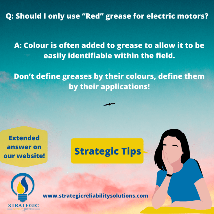 Grease colours - Strategic Reliability Solutions Ltd