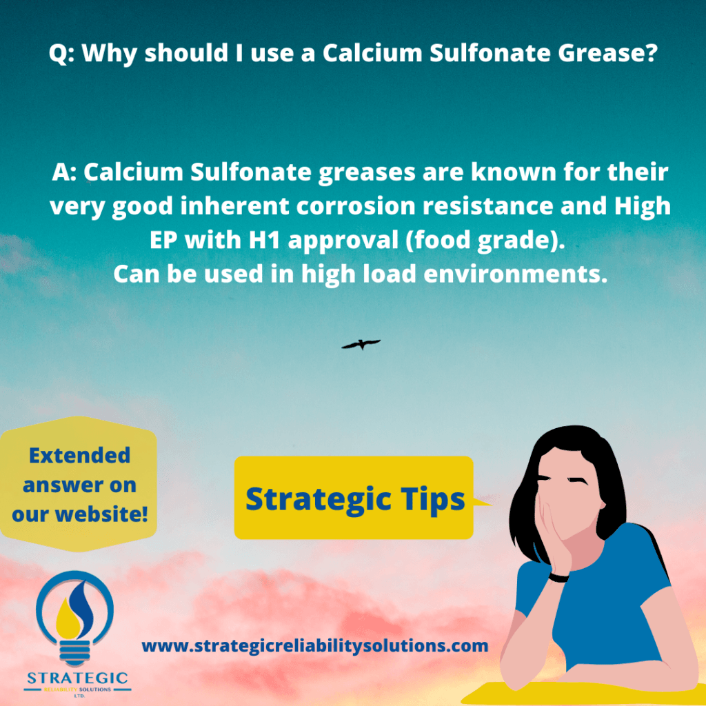 Grease Thickener Types - Strategic Reliability Solutions Ltd