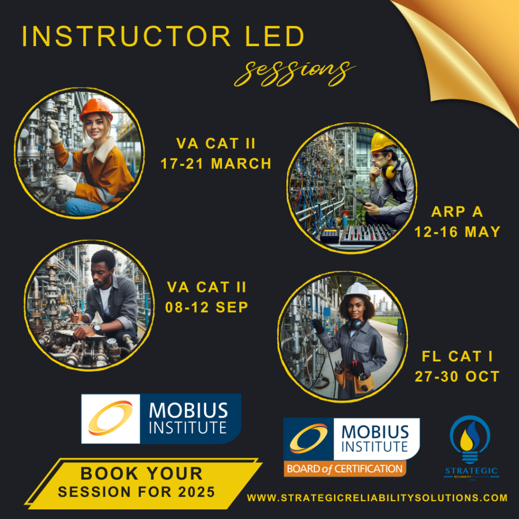 Mobius Institute Courses - Strategic Reliability Solutions Ltd