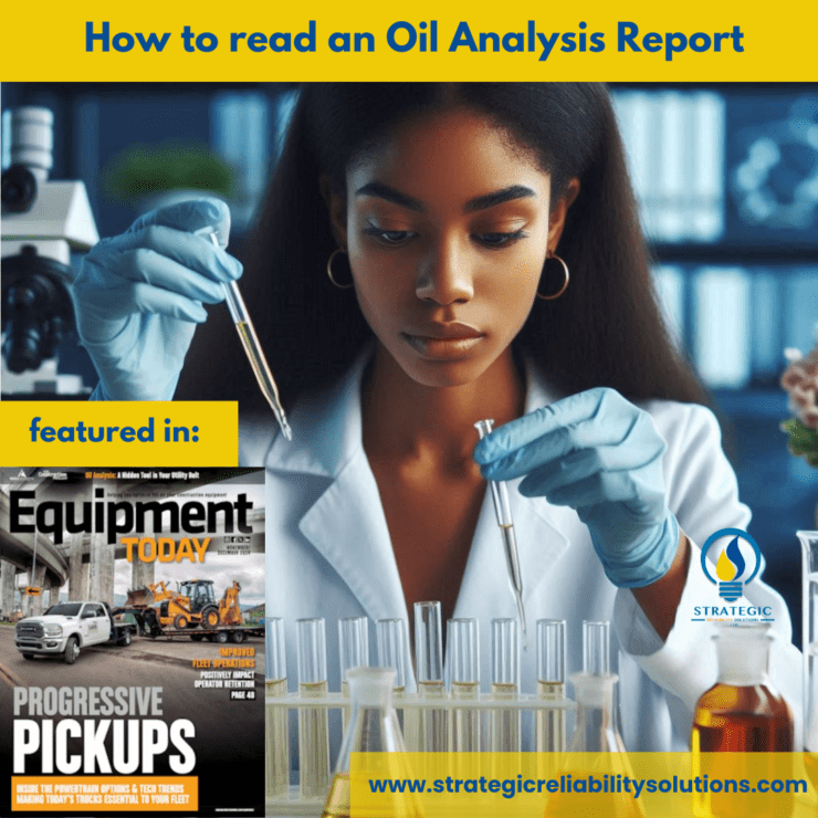 How to read an Oil Analysis Report - Strategic Reliability Solutions Ltd