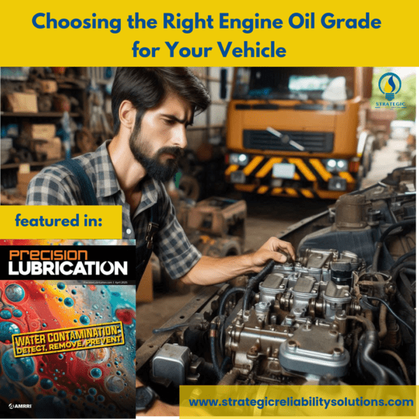 How to choose the Right Engine Oil Grade for Your Vehicle - Strategic ...