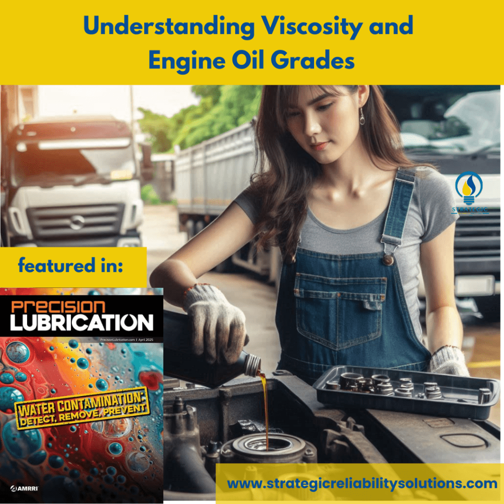 Understanding Viscosity and Engine Oil Grades - Strategic Reliability Solutions Ltd