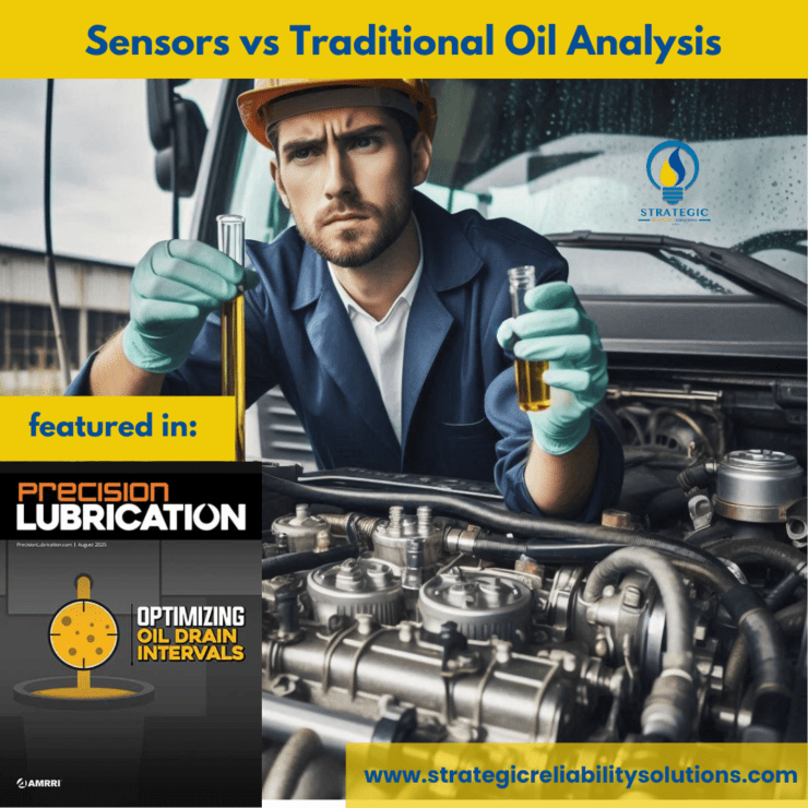 Sensors vs Traditional Oil Analysis - Strategic Reliability Solutions Ltd